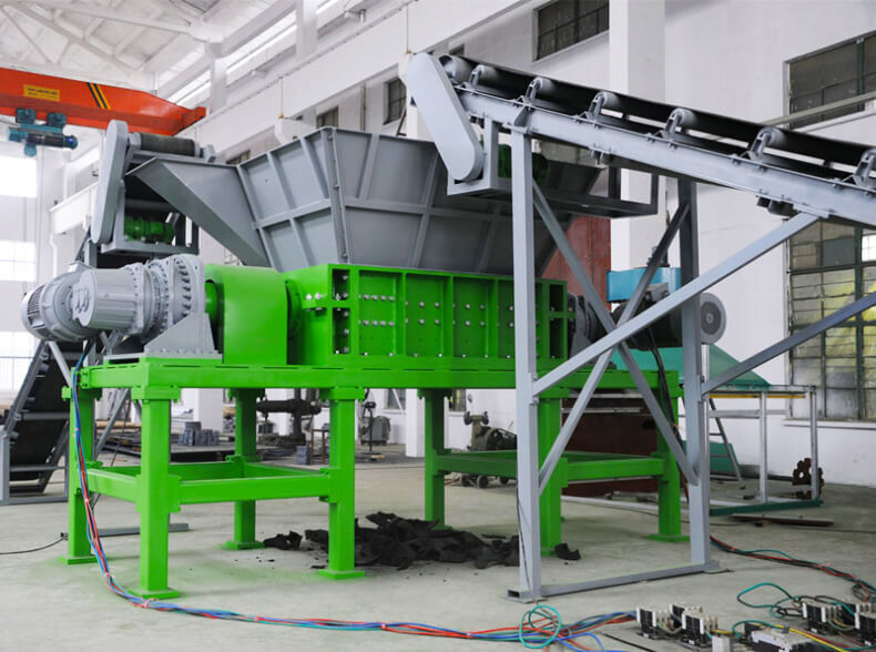 The Process of Tire Shredding and Granulation with Ecoshred Machines ...
